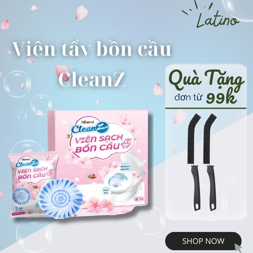Viên Sạch Bồn Cầu CleanZ Khử Mùi Bồn Cầu, Viên Làm Sạch Bồn Cầu CleanZ ...