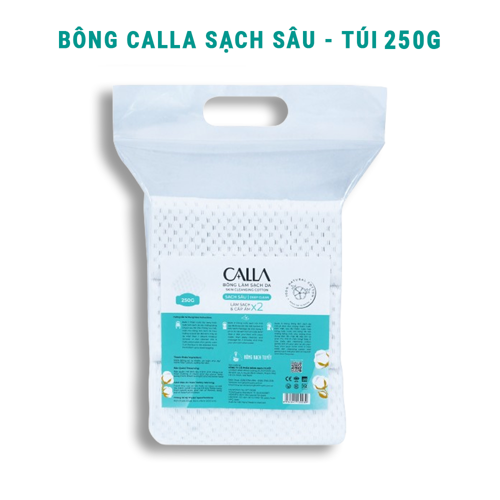 Bông Tẩy Trang Làm Sạch Da Bông Bạch Tuyết Calla Facial Cotton Pads ...
