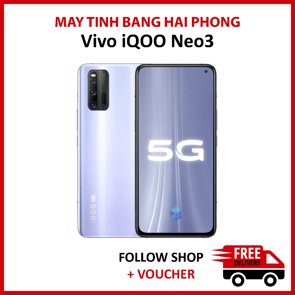 Điện thoại Vivo iQOO Neo 3 RAM 8/128GB chip Snapdragon 865 5G màn 144Hz | Shopee Việt Nam