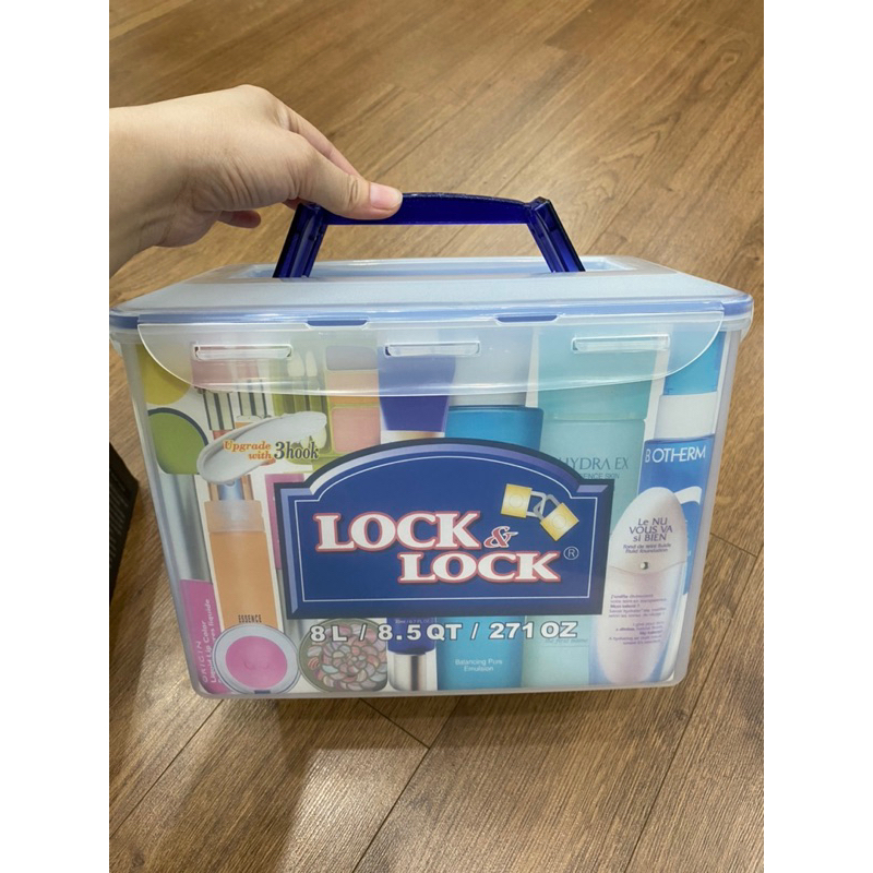 Hộp Bảo Quản Thực Phẩm Lock&Lock Chia Ngăn Có Quai Xách HPL892 8 lit ...