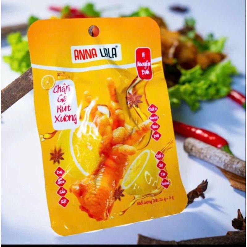 Chân gà rút xương Anna lala thơm ngon đậm vị | Shopee Việt Nam