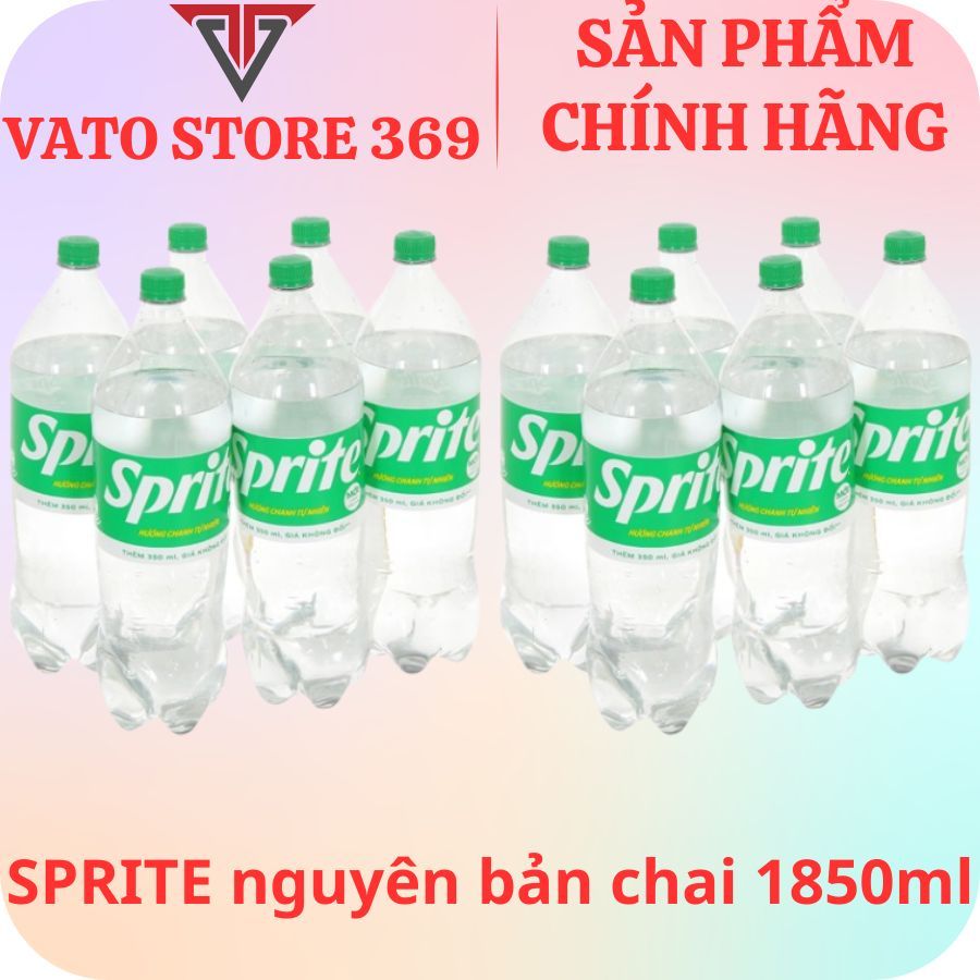 Nước ngọt có ga SPRITE chanh chai 1.85L | Shopee Việt Nam