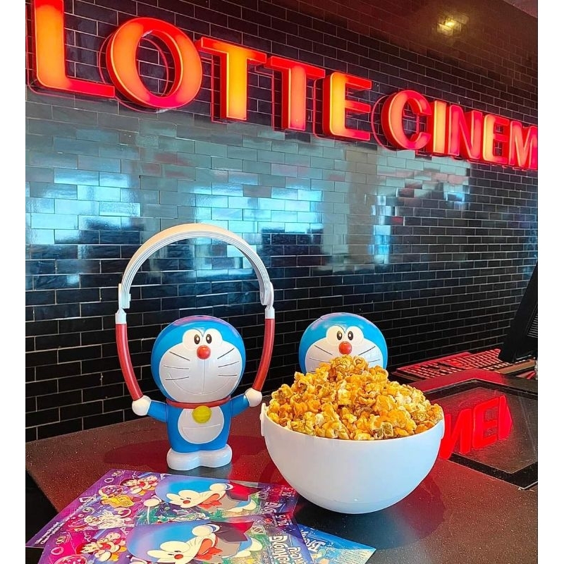 Combo ly phim Lotte doraemon 2 in 1 Doraemon bản giao hưởng địa cầu ...