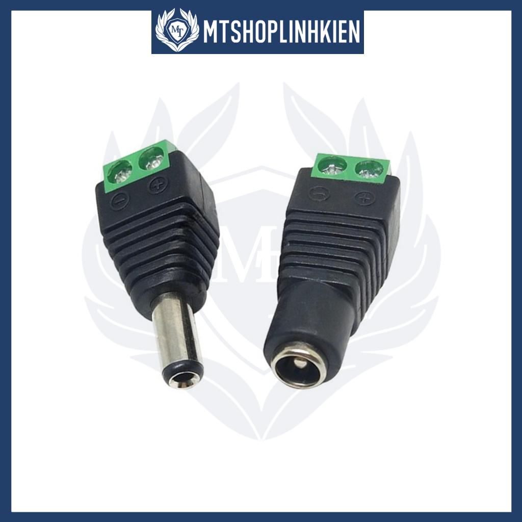 Jack nguồn DC đực cái 5.5x2.1mm, 5.5x2.5mm | Shopee Việt Nam