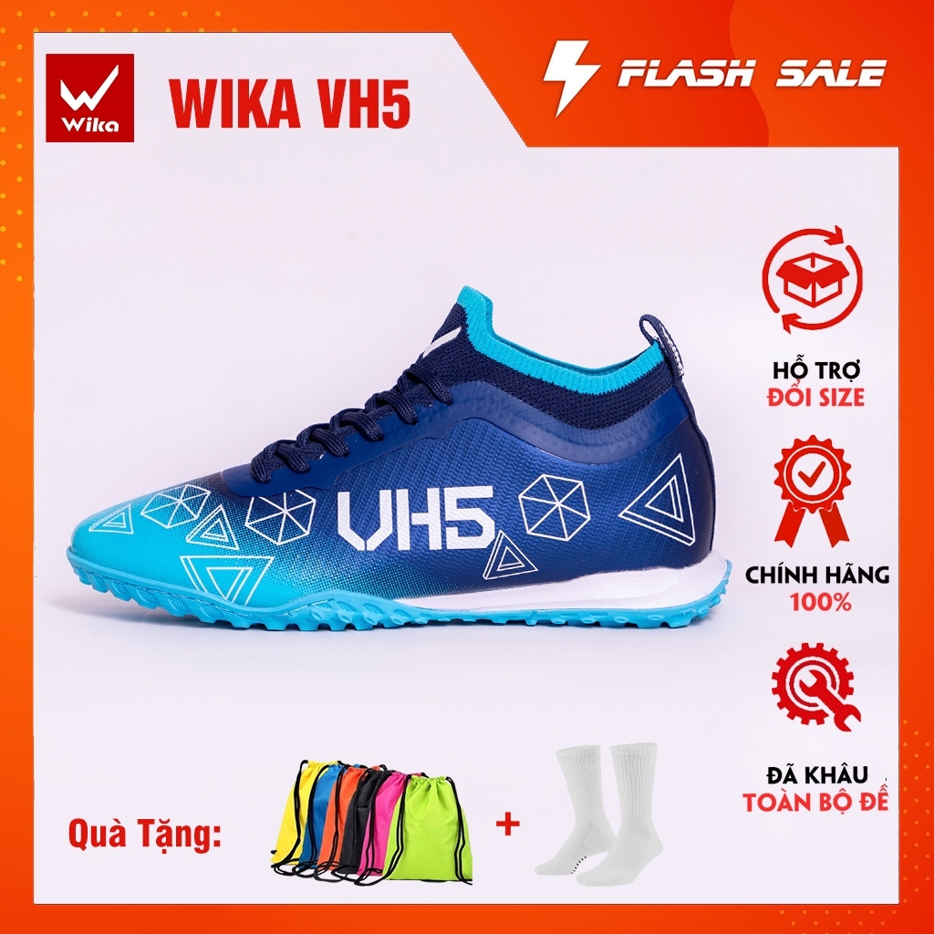 Giày Bóng Đá Wika VH5 Văn Hậu Chính Hãng Sân Cỏ Nhân Tạo, Giày Wika Vh5 ...