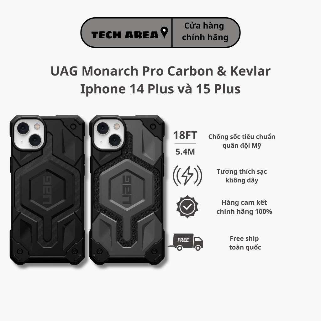 Ốp lưng UAG Monarch Pro cho lphone 14plus/15plus[6.7 inches] chính hãng | Shopee Việt Nam