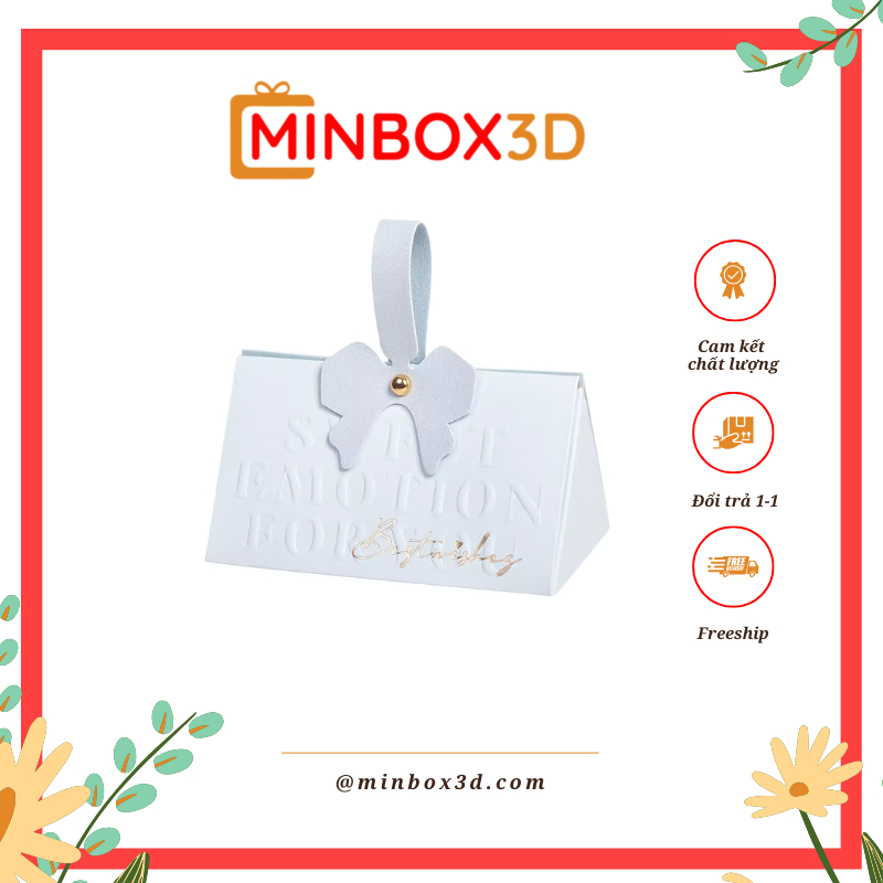 Hộp đựng quà trang trí - Minbox3D | Shopee Việt Nam