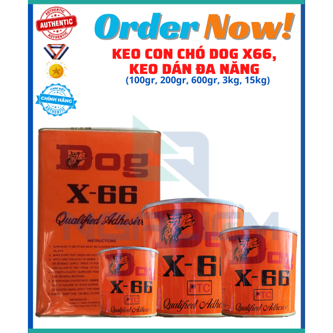 Keo Con Chó DOG X66, Keo Dán Đa Năng Mọi Vật Liệu, Kết Dính Tốt, Loại ...