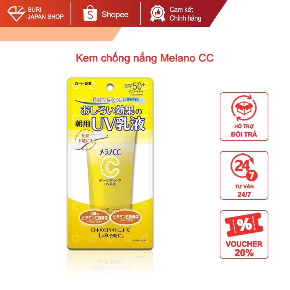 Kem chống nắng, Kem chống nắng bổ sung Vitamin C, dưỡng ẩm, UV 50PA ...