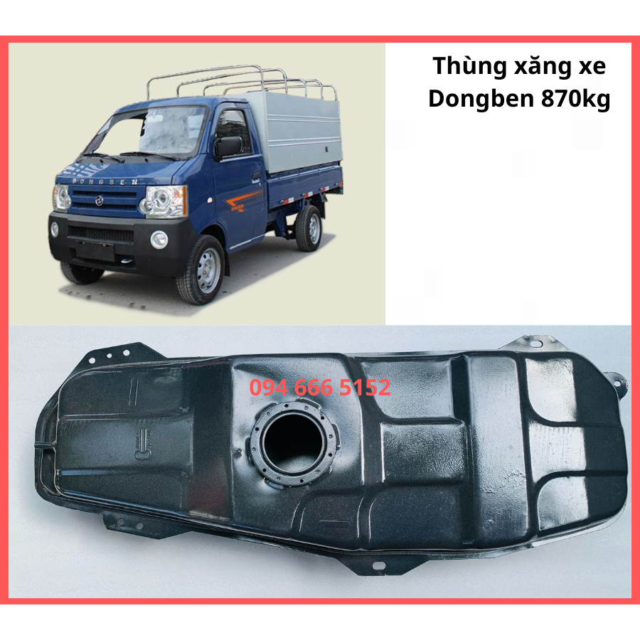 Thùng xăng, bình xăng xe Dongben 870kg, 1021, K9, X30, SYM T880, TMT K01 | Shopee Việt Nam