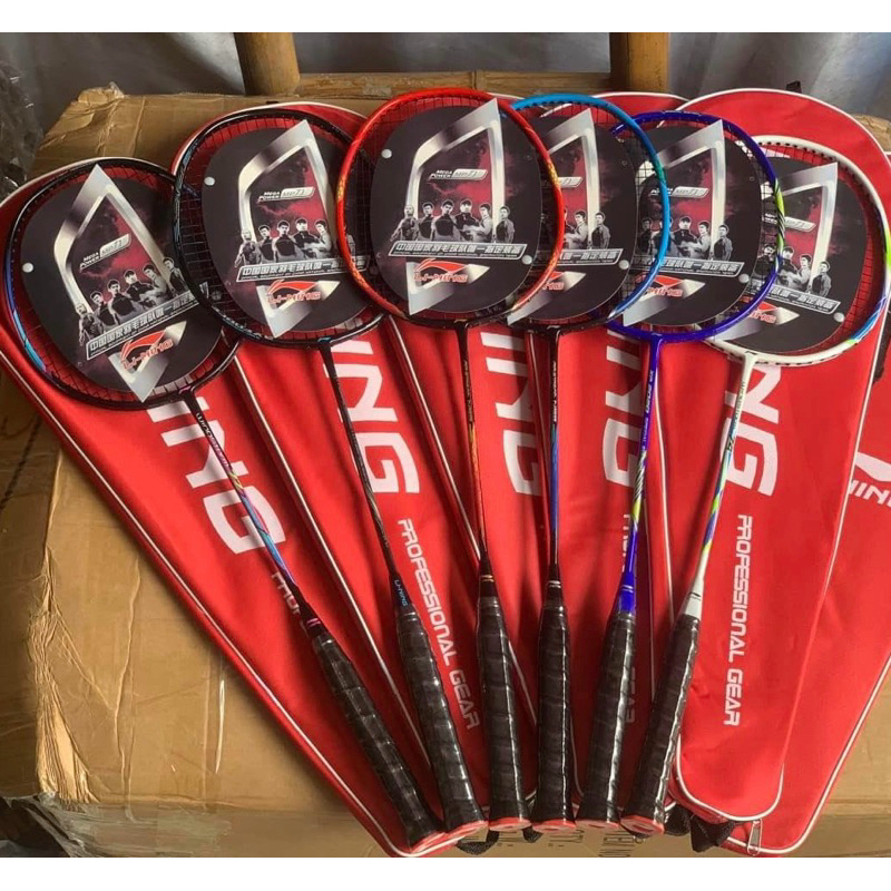 Vợt cầu lông Li-ning Pro tặng kèm quấn cán+bao đựng vợt. | Shopee Việt Nam