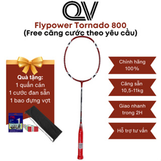 Vợt cầu lông Flypower Tornado 800 chính hãng Quốc Việt Badminton phù ...