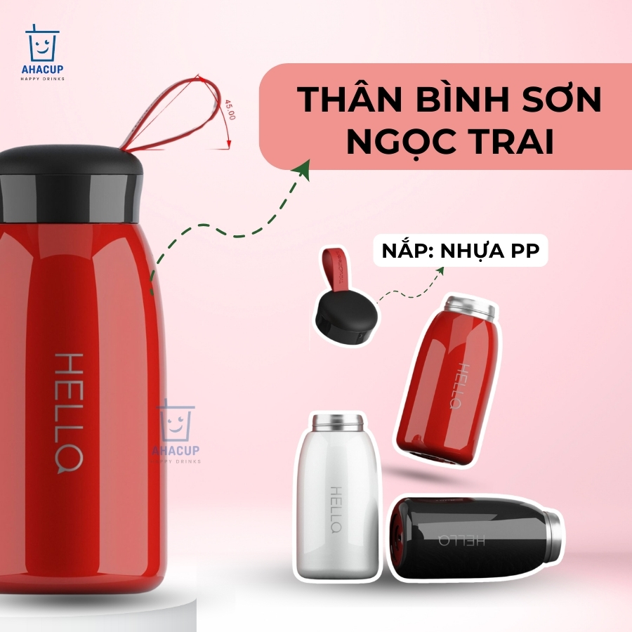 Bình giữ nhiệt SWEEJAR thể tích 360ML/520ML, bình nước,bình nước giữ nhiệt, bình nước mini (BN42 ...