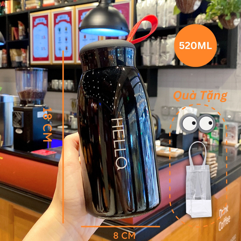 Bình giữ nhiệt SWEEJAR thể tích 360ML/520ML, bình nước,bình nước giữ nhiệt, bình nước mini (BN42 ...