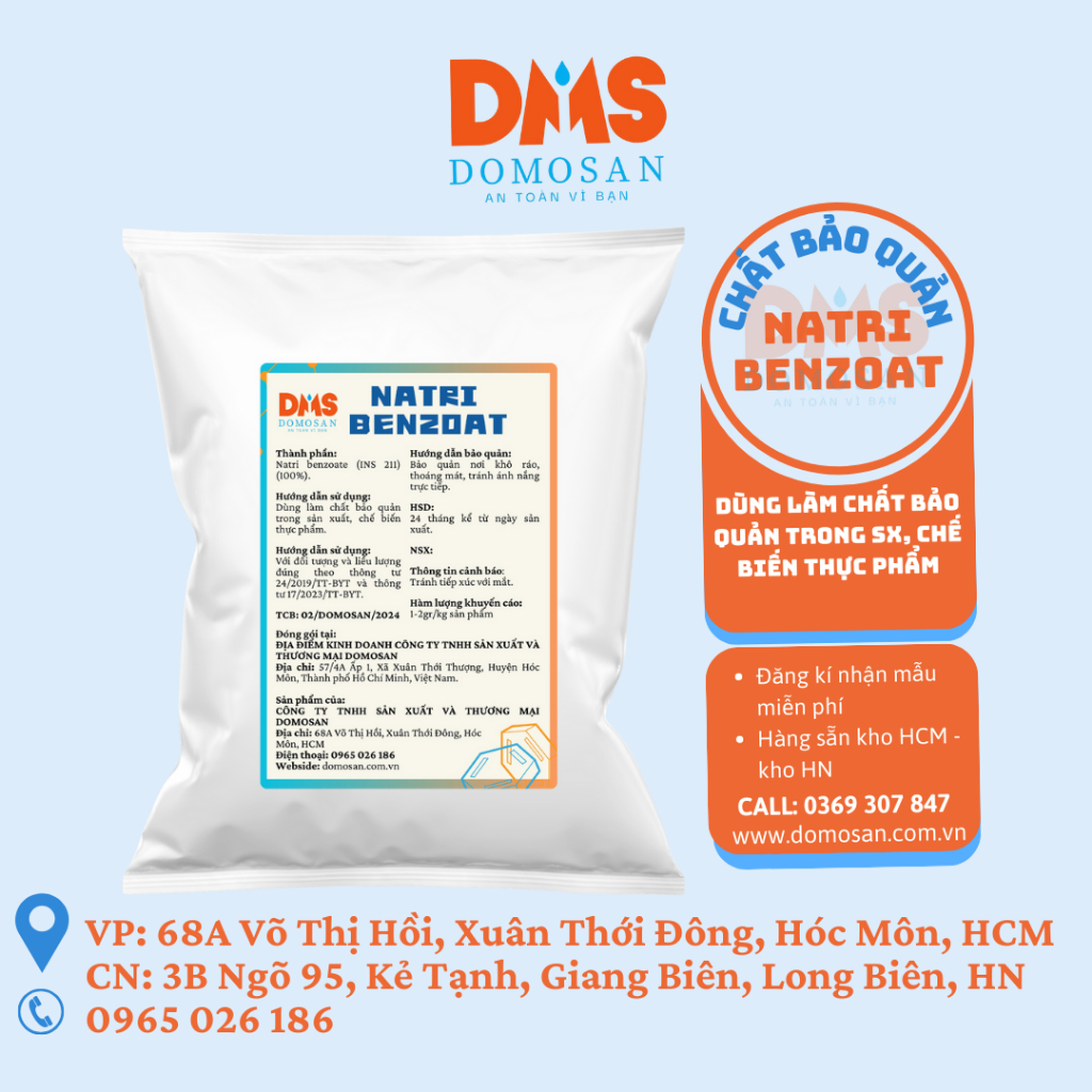 1kg Chất Bảo Quản NATRI Benzoat Dạng Bột Mịn | Shopee Việt Nam
