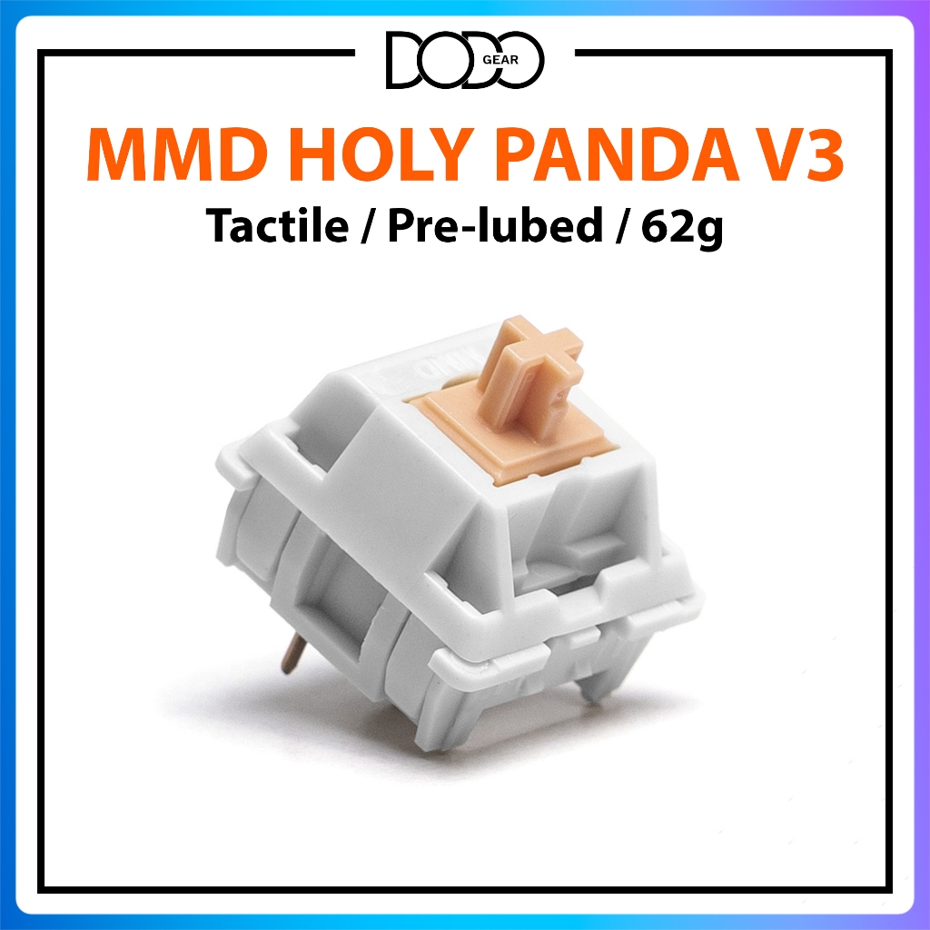 Switch MMD Holy Panda V3 3 PIN Tactile 62g công tắc bàn phím Switch MMD ...