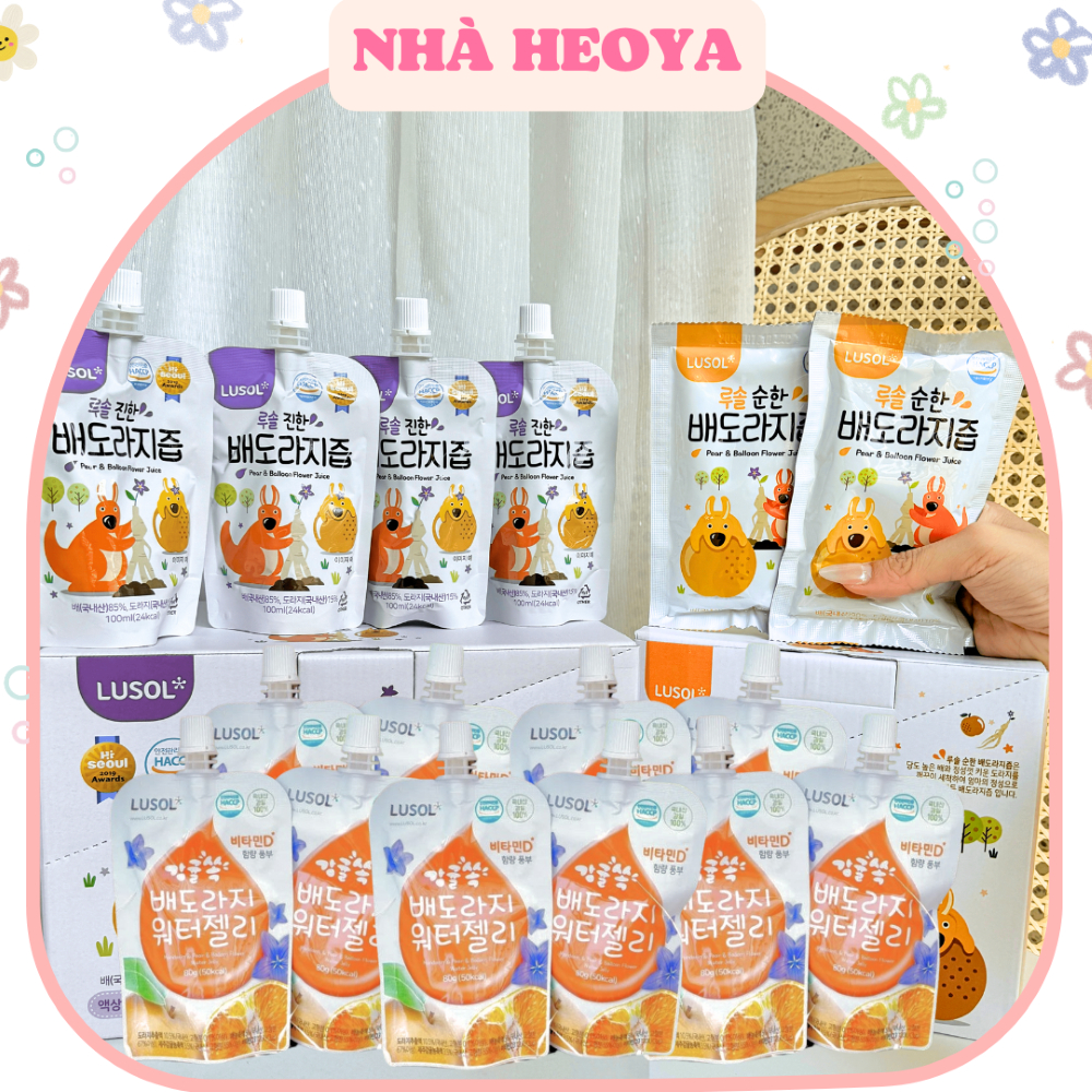 TỔNG HỢP NƯỚC LÊ HOA CHUÔNG CÁT CÁNH VÀ THẠCH LÊ QUÝT HOA CHUÔNG CÁT CÁNH LUSOL HÀN QUỐC ...