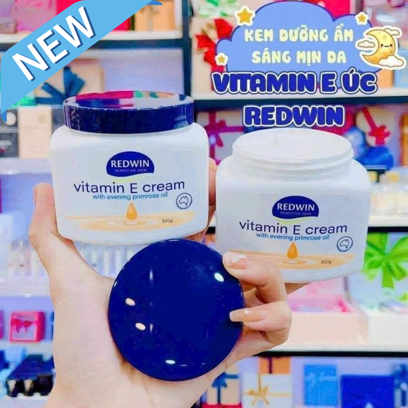 Kem dưỡng Redwin Vitamin E Cream 300g Úc chính hãng giúp dưỡng ẩm, khô ...