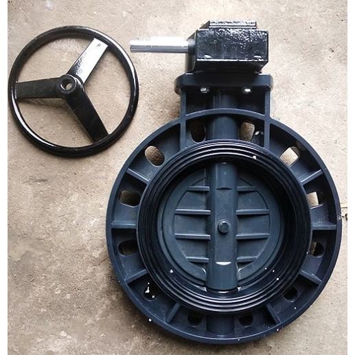 VAN BƯỚM TAY QUAY UPVC D60 D75/76 D90 D110/114 D125/140 D160/168 D180 D200/220 D250 D280 ...