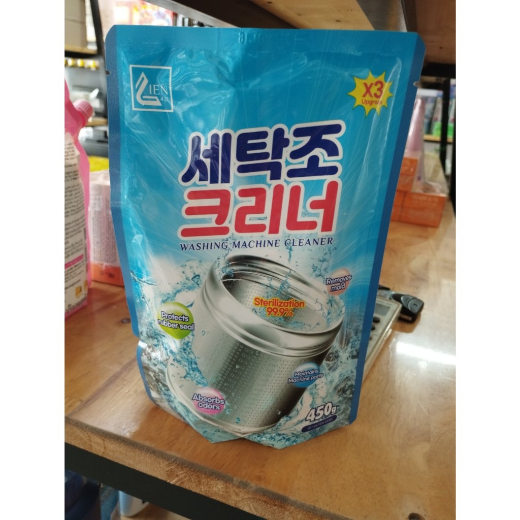 Bột Tẩy Vệ Sinh Lồng Máy Giặt, Làm Sạch Lồng Giặt X3 - Hàn Quốc (450g) | Shopee Việt Nam
