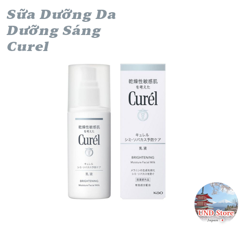 Sữa Dưỡng Da Dưỡng Sáng Curel Brightening Care Milk Emulsion Kao 110ml【Trực tiếp từ Nhật Bản ...