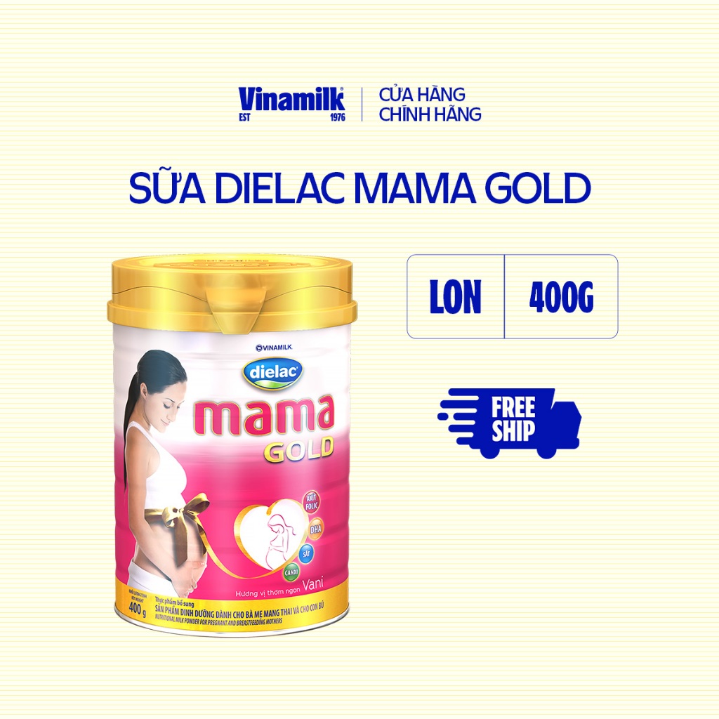 Combo 2 hộp Sữa bột Dielac Mama Gold - Hộp thiếc 400g | Shopee Việt Nam