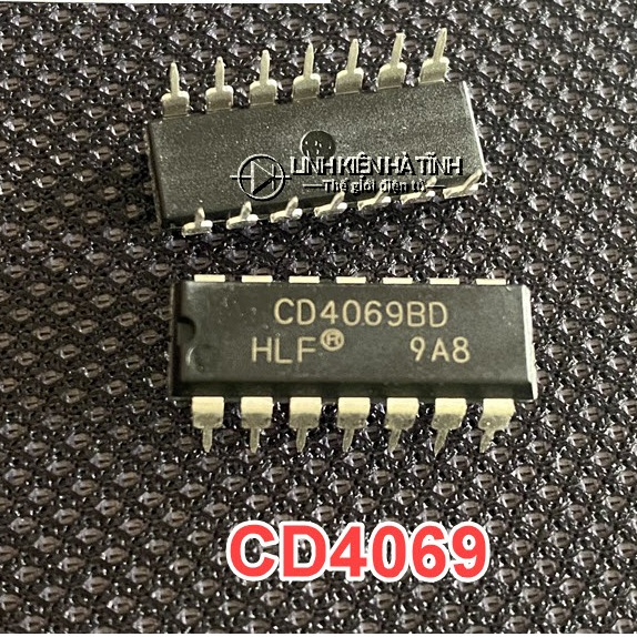 Túi 5 con IC Phao CD4069BD CD4069UBE CD4069 4069 DIP-14 mới LKTT ...