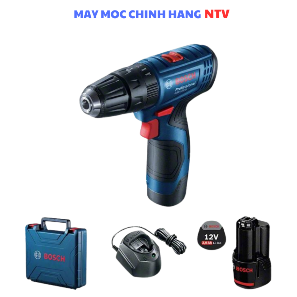 Máy Khoan Pin BOSCH GSB 120-LI 12V ( 1 pin 1 sạc ) | Shopee Việt Nam