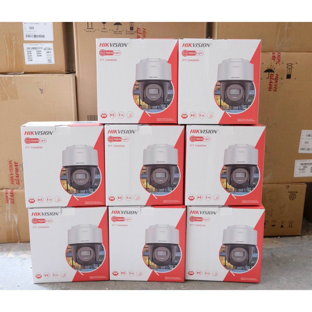 Camera Hikvision IP Mini PT Smart Hybird Light 4MP và 2Mp tích hợp mic ...