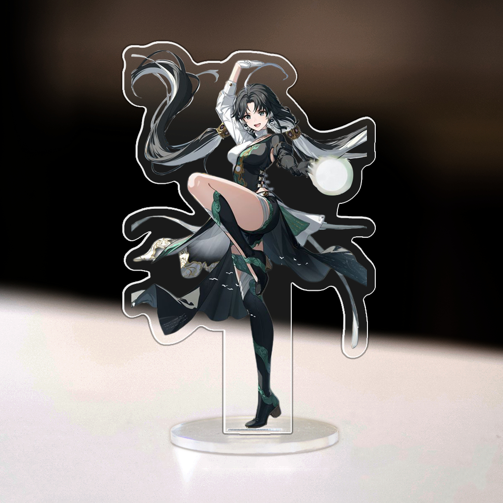 Mô hình Standee Wuthering Waves Trang Trí Góc Bàn Học, quà tặng người ...