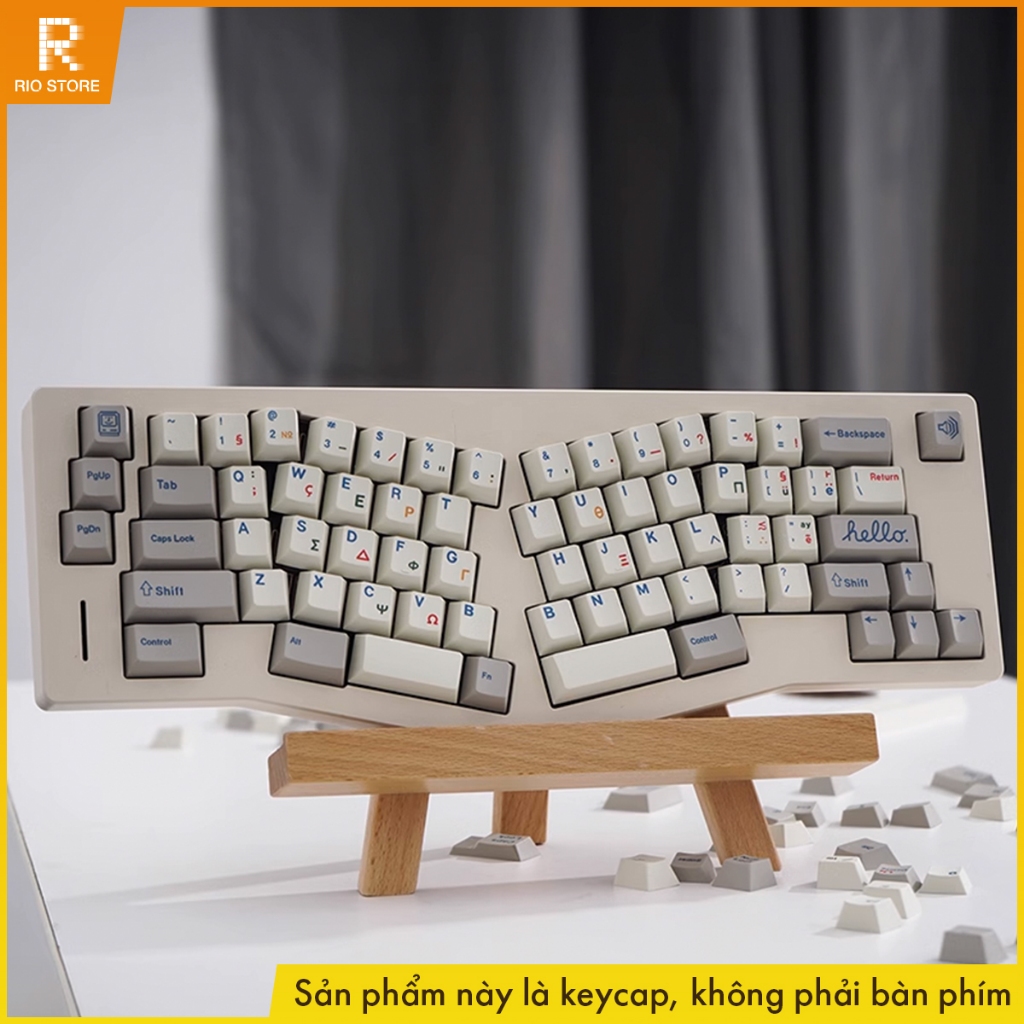 Keycap Retro 9009 - Cherry Profile - PBT dyesub - 147 nút | Shopee Việt Nam