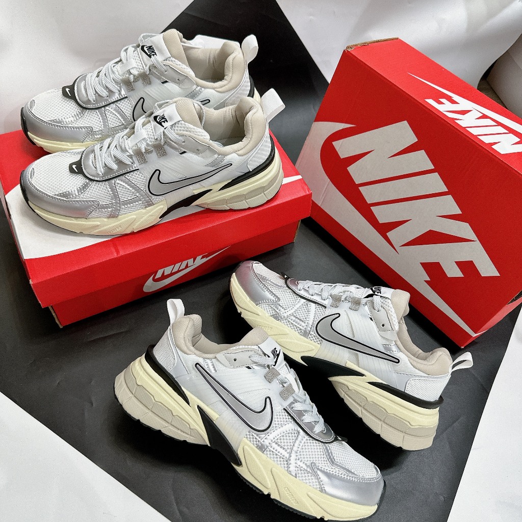 Giày thể thao Nike V2K Run ‘Summit White Metallic Silver’ FD0736-100 ...