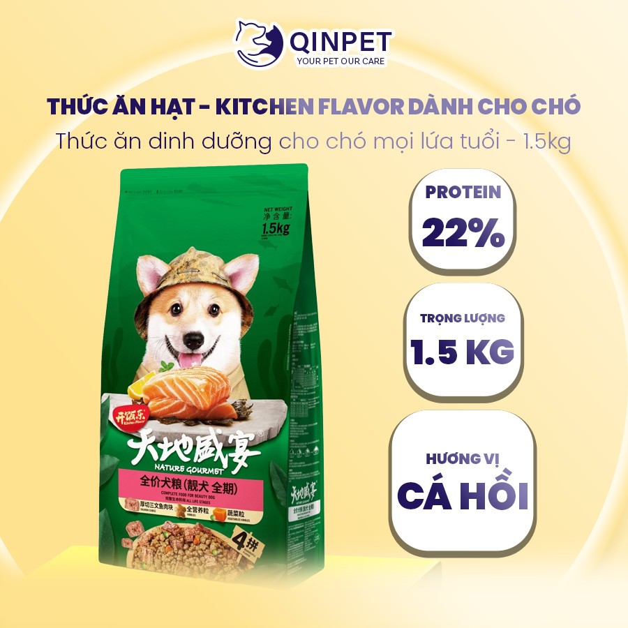 Thức ăn hạt cho chó Kitchen Flavor 1.5KG | Shopee Việt Nam