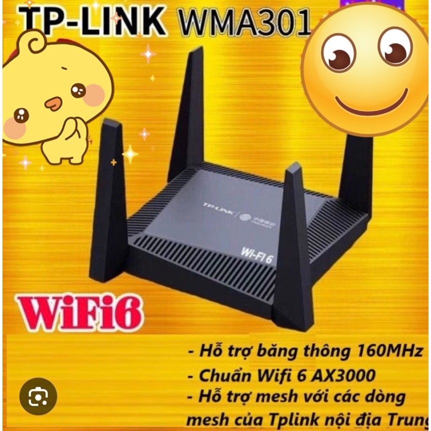 Bộ phát router Mesh Wifi 6 TP-LINK WMA301 WMA302 AX3000 | Shopee Việt Nam