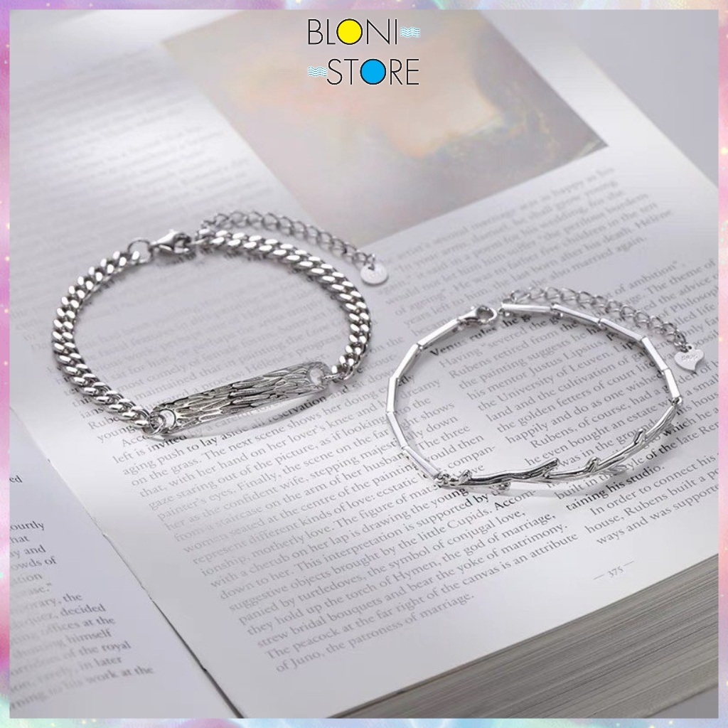 Vòng tay đôi nam nữ NÚI & CÂY, Vòng đôi Bloni Store ý nghĩa dành cho ...