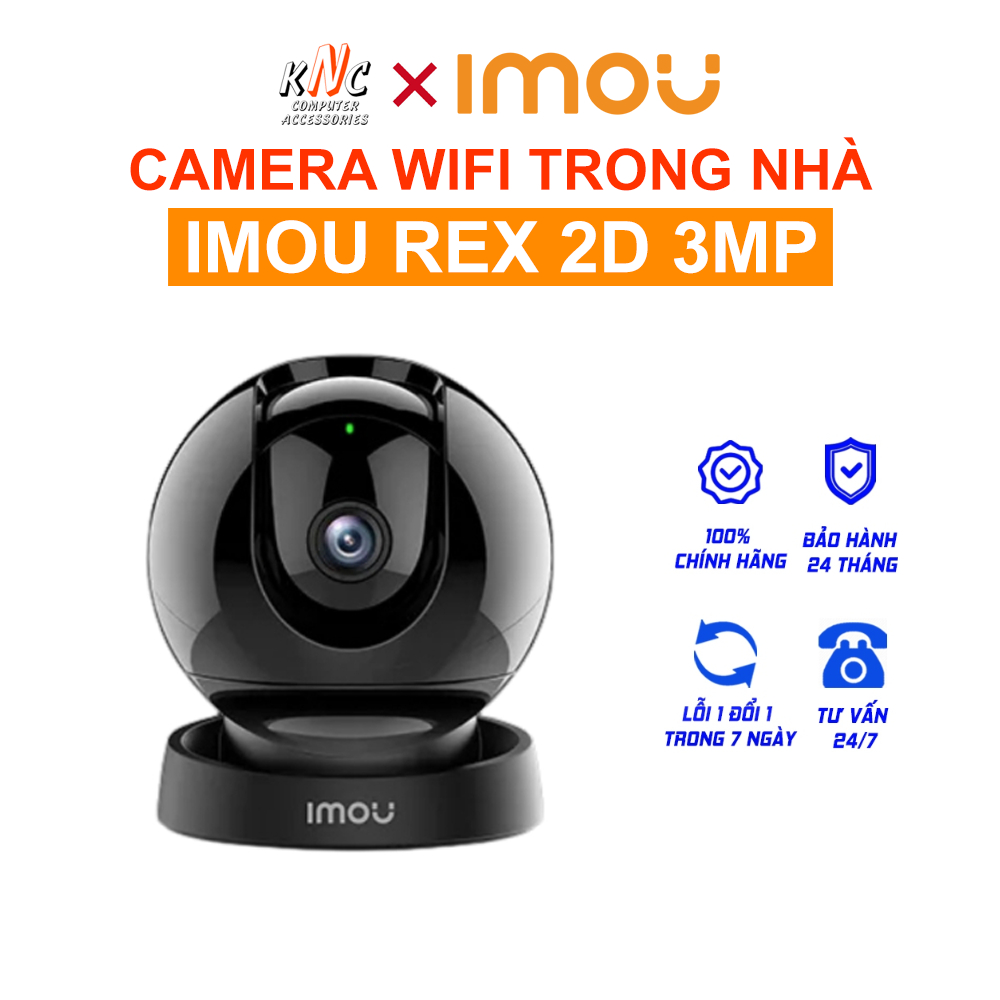 Camera Wifi IMOU Trong Nhà REX 2D 3MP Xoay 360 Nhận Diện Người Đàm ...
