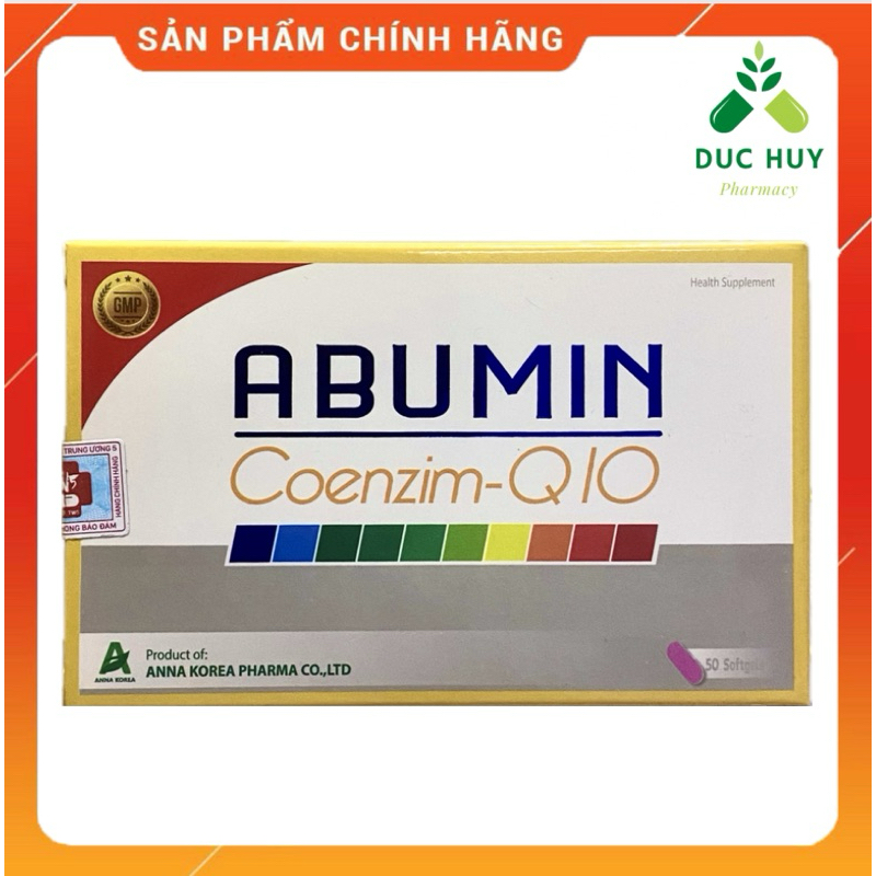 ABUMIN Coenzym-Q10 - Đạm đa sinh tố bổ sung vitamin và khoáng chất ...