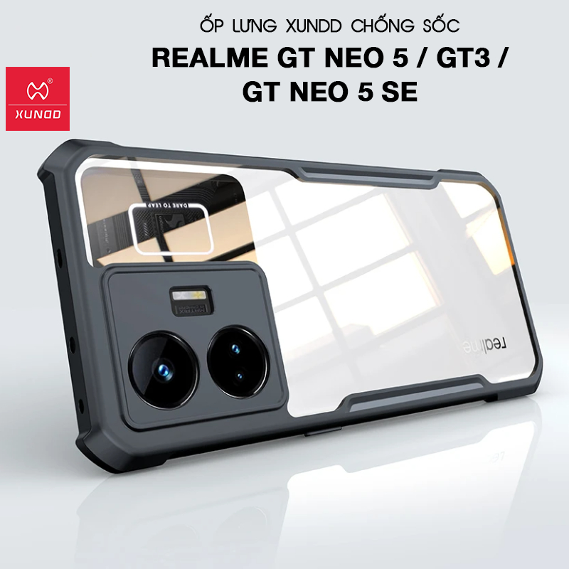 [Hỏa Tốc HCM] Ốp lưng XUNDD Realme GT Neo 5 / GT3 / GT Neo 5 SE - Chống ...