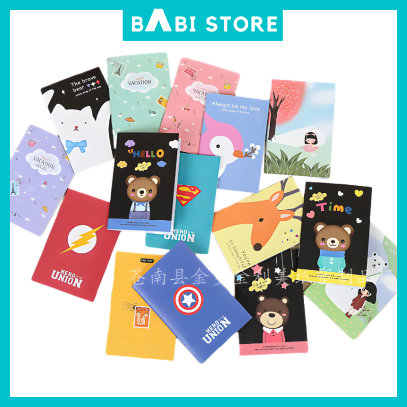 Sổ tay mini siêu rẻ, sổ tay note mini hoạ tiết dễ thương | Shopee Việt Nam