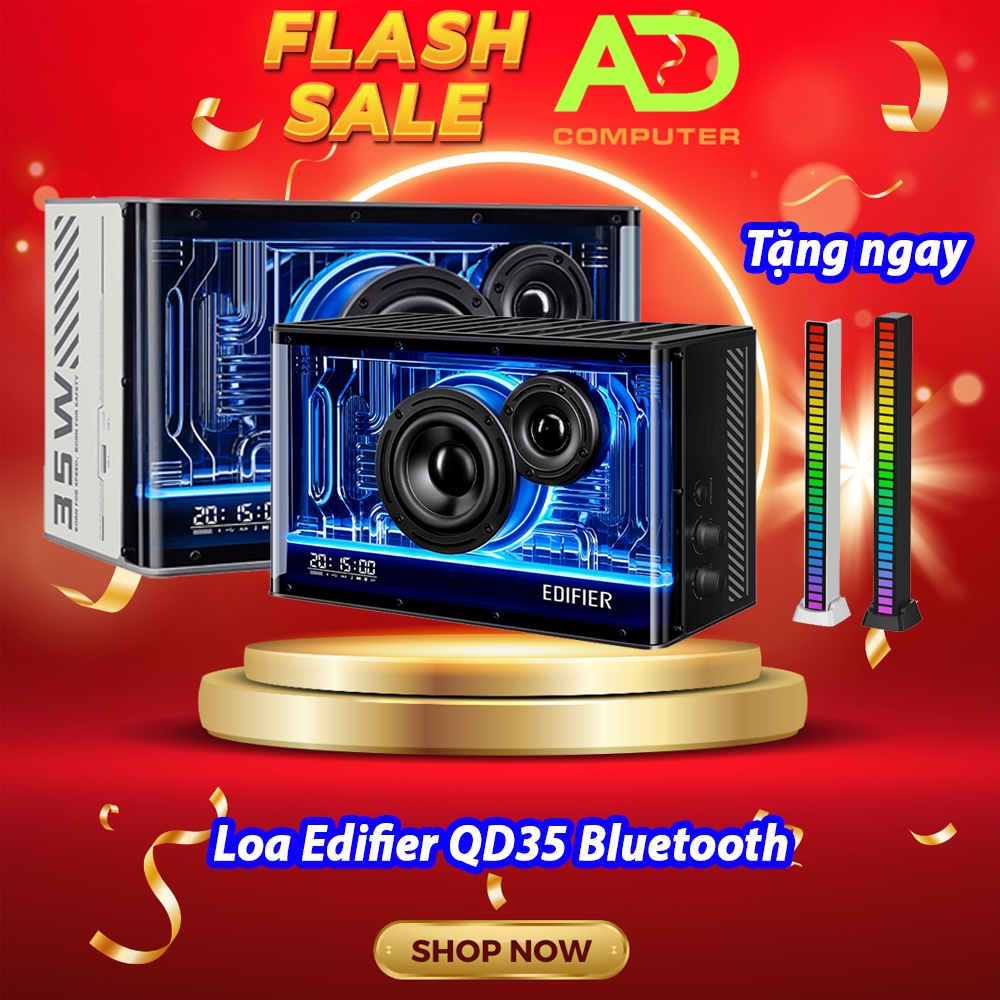 [Tặng thanh đèn led] Loa Bluetooth V5.3 EDIFIER NEW - X Series QD35 ...