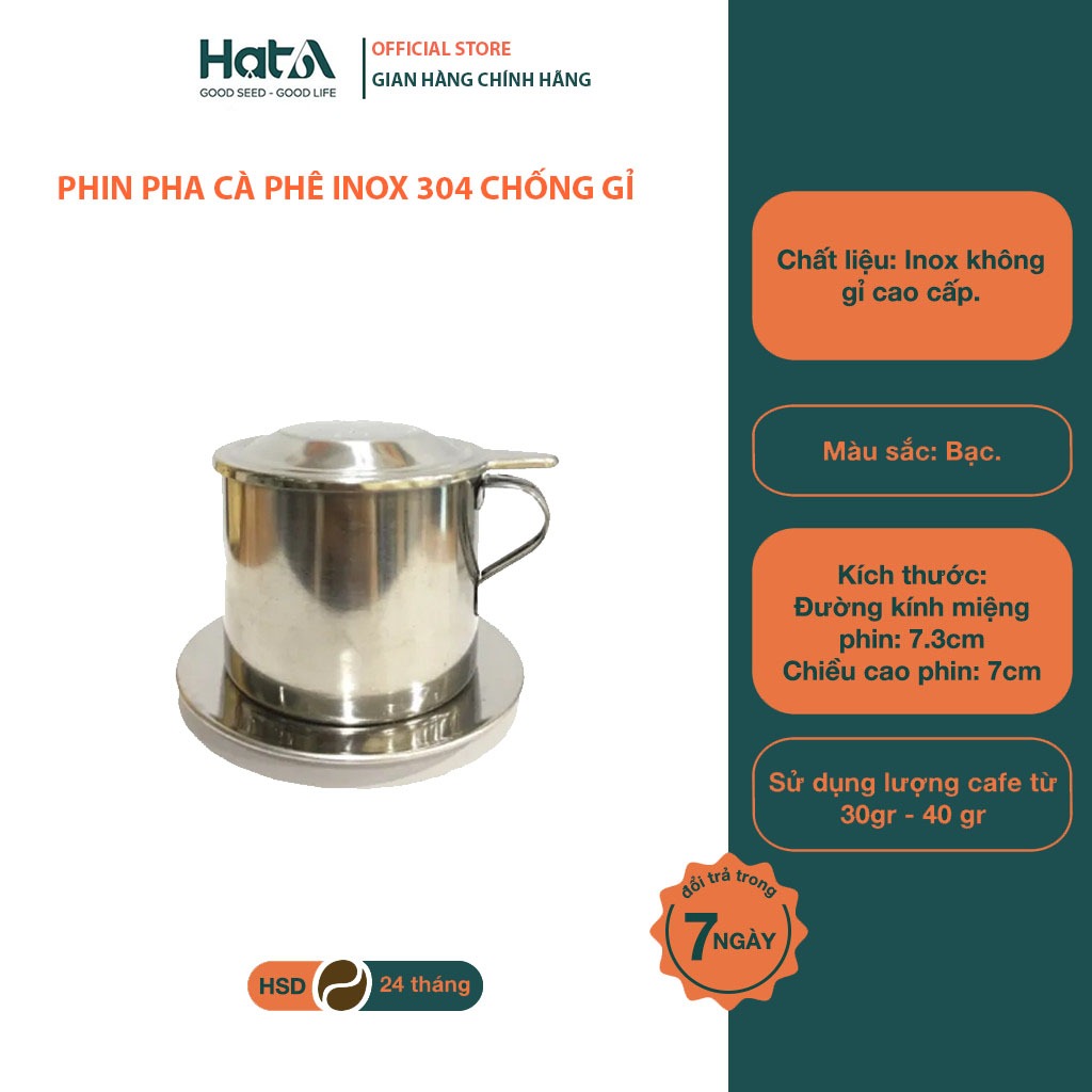 Bộ Phin Pha Cafe Inox Chống Gỉ Cao Cấp Hàng VNCLC - Hạt A Cafe | Shopee Việt Nam