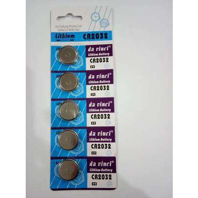 Pin CR2032 Lithium 3V ( 1 vỉ 5 viên)-CR2032 Lithium Battery 3V- Loại ...