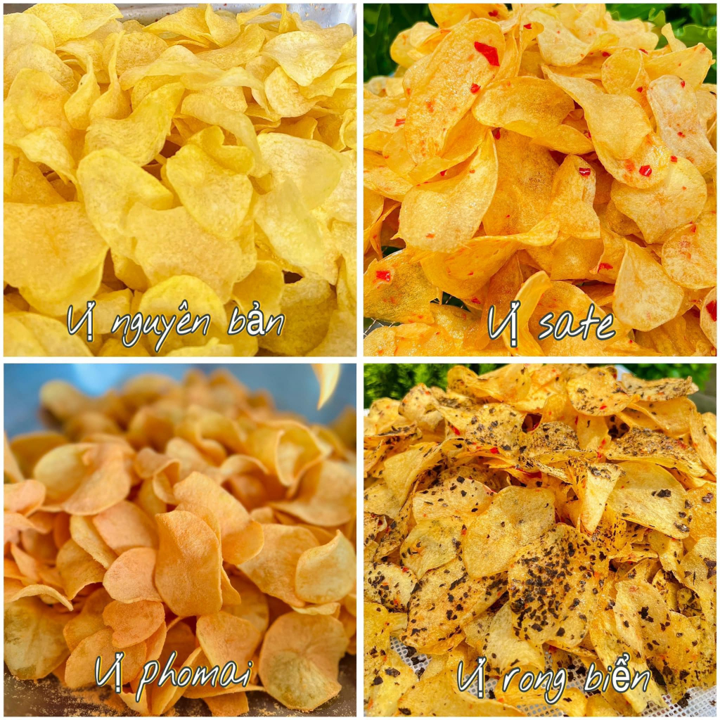 Snack Khoai Tây Lắc Vị Gói 100gr | Shopee Việt Nam