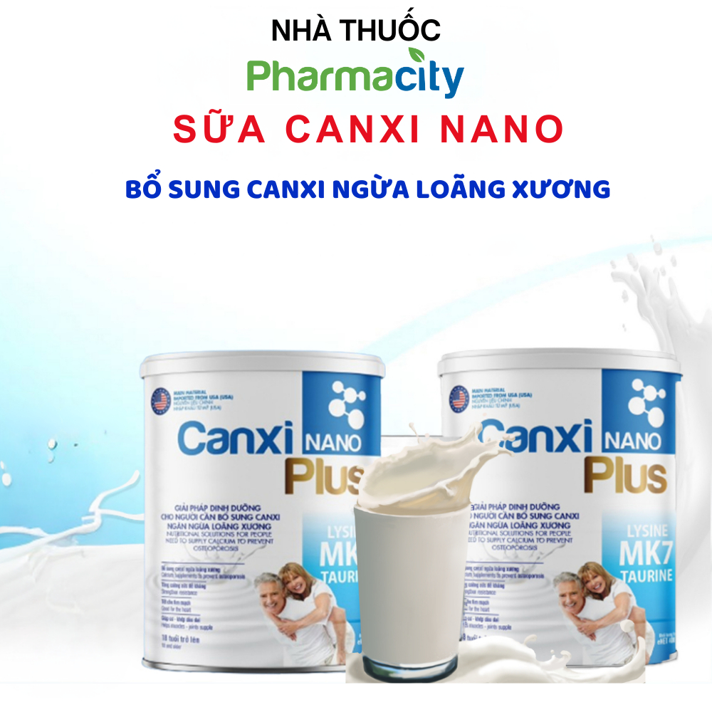 Sữa Canxi Cho Người Già Hỗ Trợ Xương Khớp Bổ Sung Canxi Ngăn Ngừa Loãng Xương Canxi Nano Gold ...