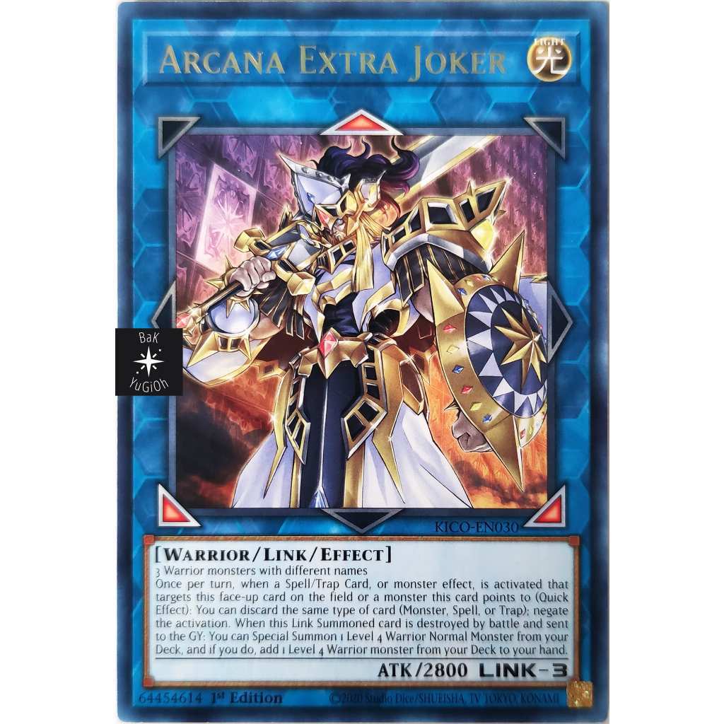 [Thẻ Yugioh] Arcana Extra Joker |EN| Rare | Shopee Việt Nam