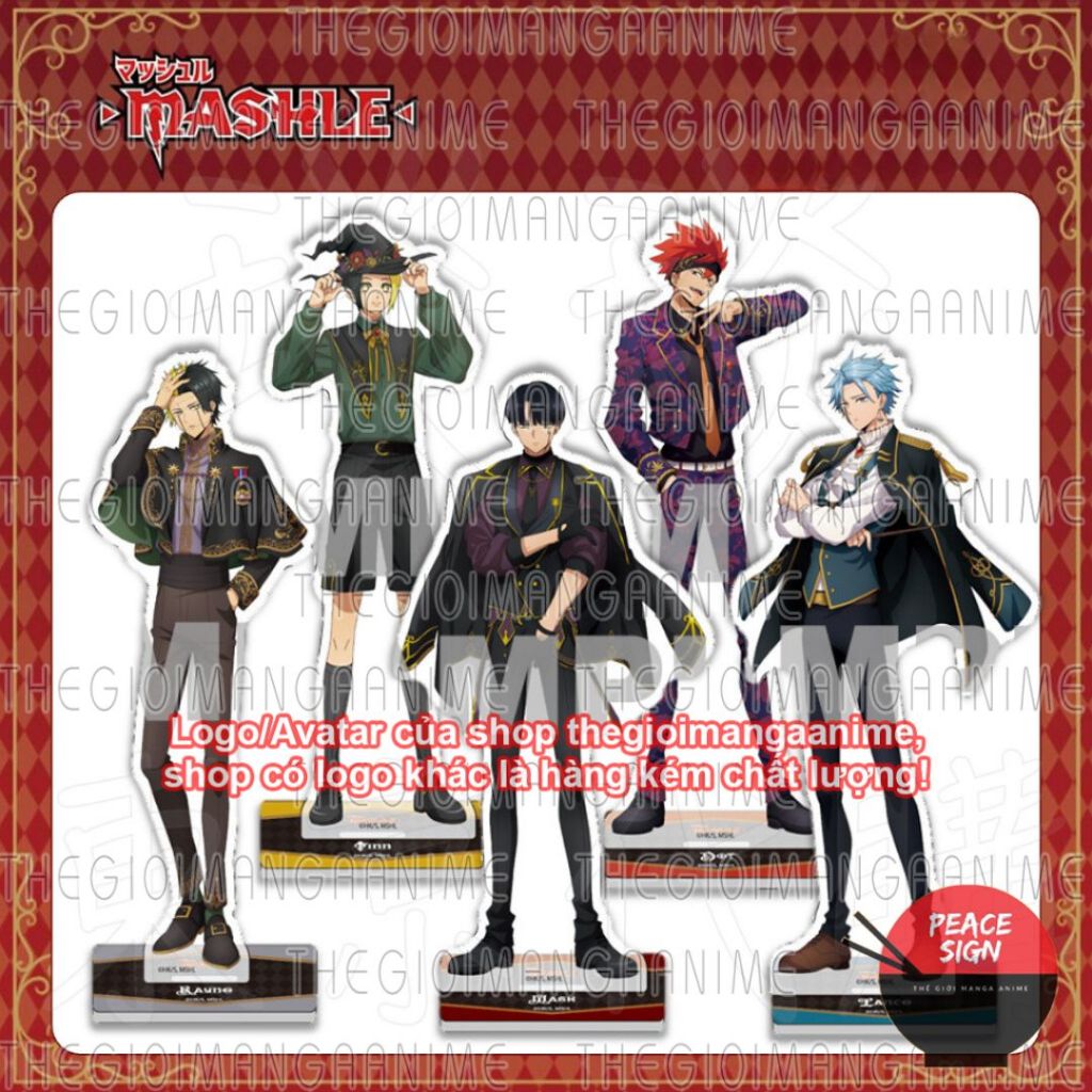 (TẶNG KÈM CARD) Mô hình Standee Mashle: Magic and Muscles Manga ver ...