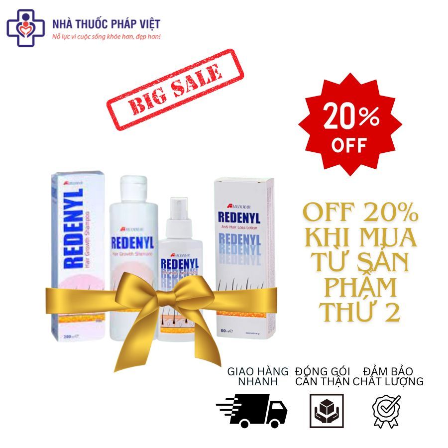 [CHÍNH HÃNG] REDENYL LOTION - Xịt dưỡng tóc giúp tóc chắc khoẻ, kích ...