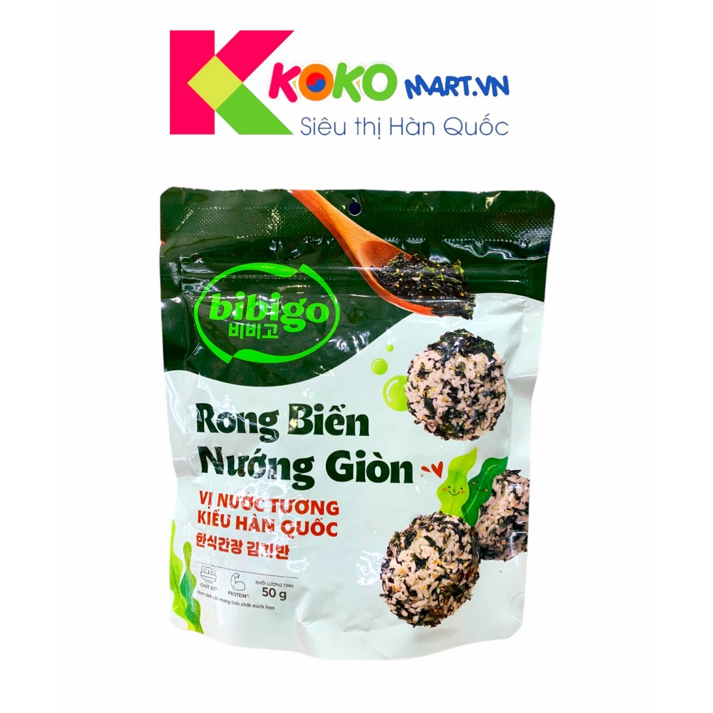 Rong Biển Vụn Trộn cơm Hàn Quốc Bibigo 50g | Shopee Việt Nam