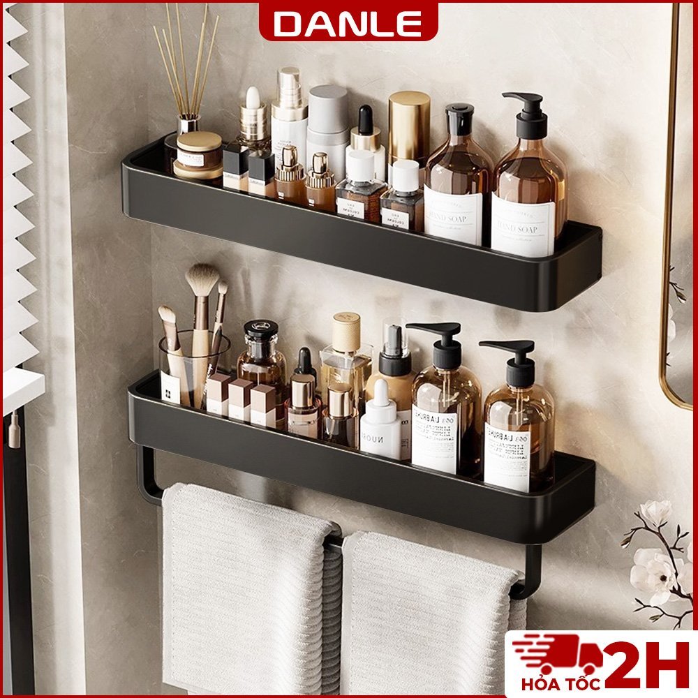 Kệ nhà tắm DANLE dán tường, chất liệu nhôm cao cấp, bảo hành 10 năm ...