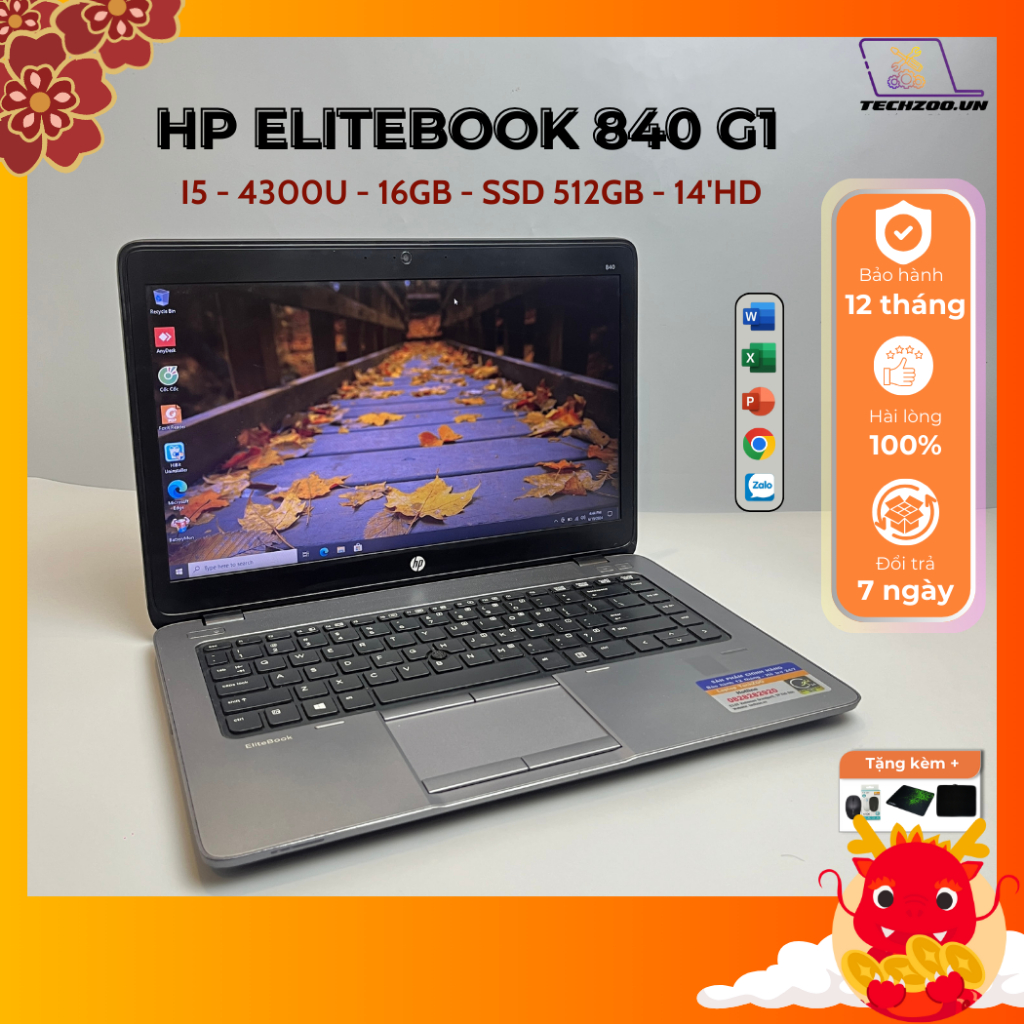 Laptop HP Elitebook 840 G1 I5-4200U/8GB/256GB SSD/14inch HD, máy US zin đẹp, pin tốt | Shopee ...